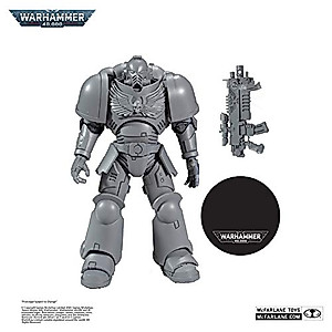McFarlane Toys Warhammer 40,000 Space Marine Primaris Intercessor Artist Proof Action Figure, Multicolor