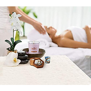 Root Candles Scented 20-Hour Votive Beeswax Blend Candles, 18-Pack, Mineral Salts