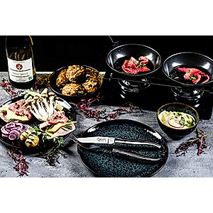 Laguiole Style de Vie Steak Knives, Luxury Line, 6 pieces, Fully Stainless Steel, in giftbox