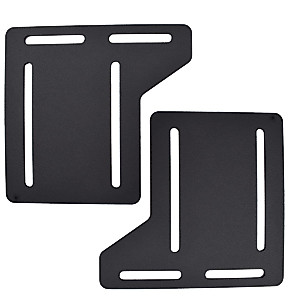 EWONICE Bed Headboard Frame Conversion Kit, Headboard Attachment Bracket, Bed Modification Plate, Queen Bed Frame Brackets Adapter with Hardware(4PCs)