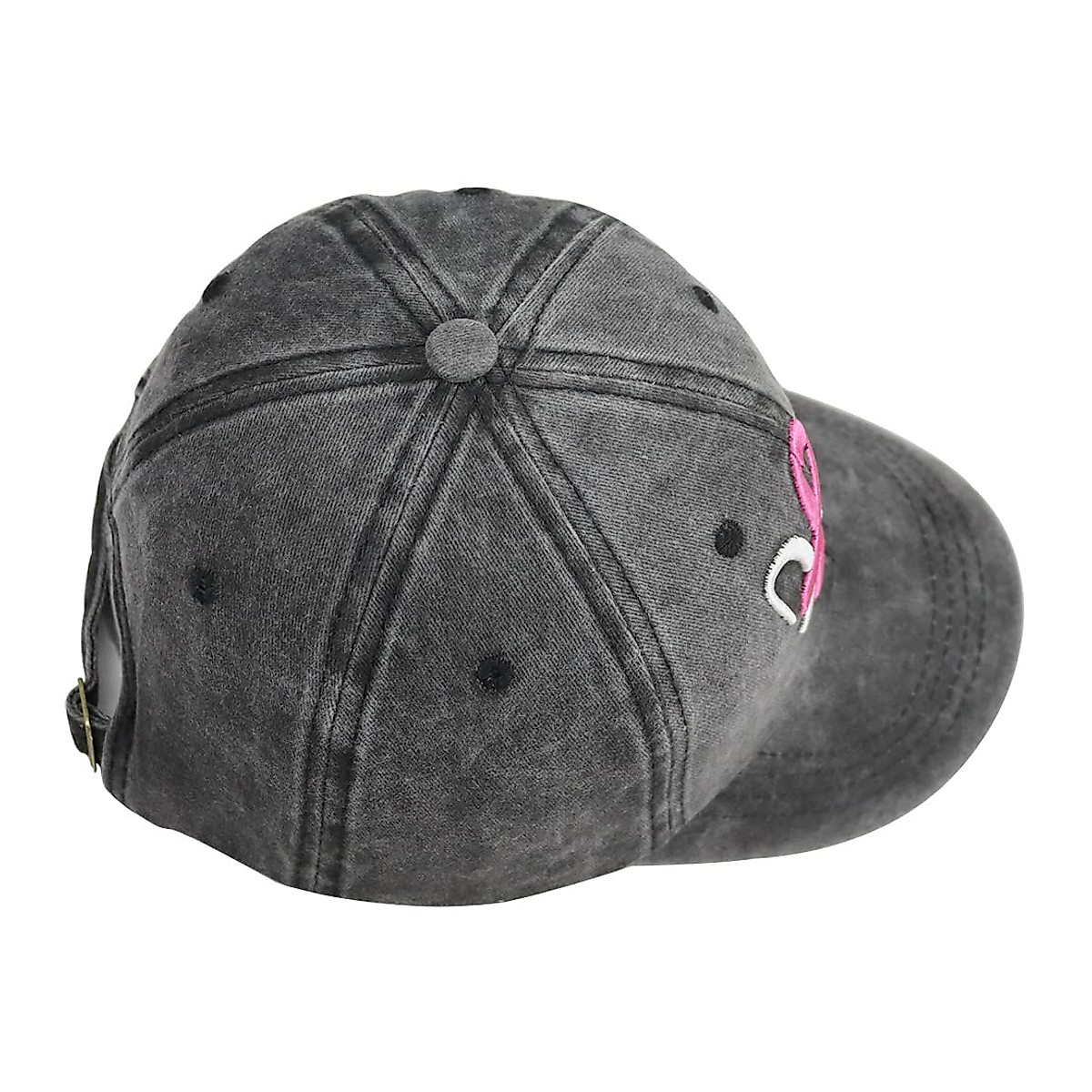 Fight Cancer Inspirational Gifts for Women, Breast Cancer Awareness Decorations Hope Hats, Pink Ribbons Caps for Mom, Grandma, Get Well Soon Gifts Adjustable Cotton Embroidered Baseball Cap