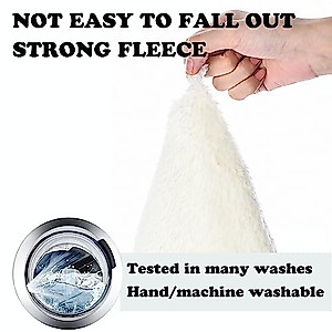 16 Pieces Interlocking Foam Floor Mat Area Rugs with Borders, 12x12in Plush Soft Puzzle Split Joint Carpet Mats-Anti-Slip Protective Exercise Fitness Padding(Color:Deep Pink)