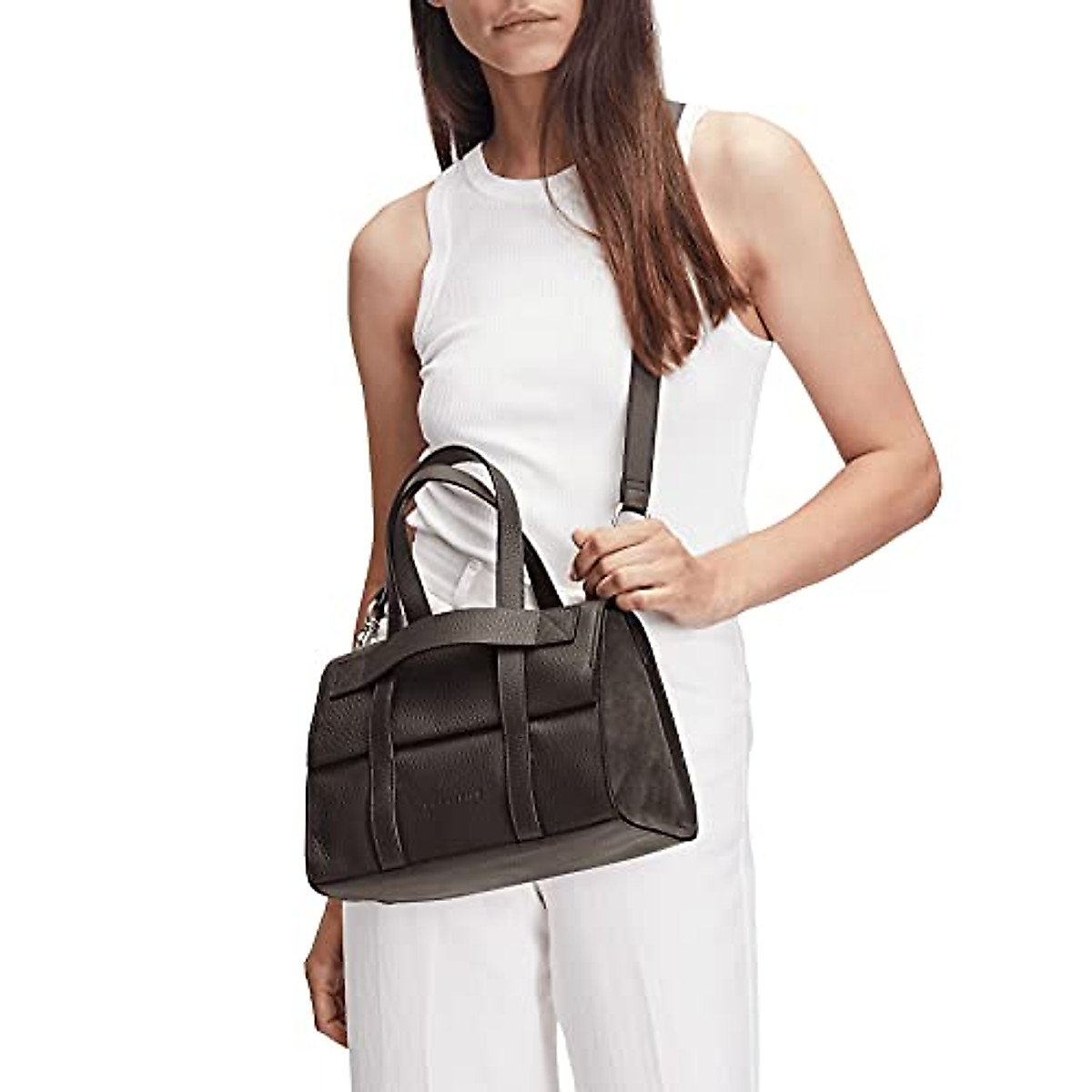 Liebeskind Berlin Satchel Medium, Dark Chocolate