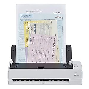 Fujitsu fi-800R Ultra-Compact, Color Duplex Document Scanner with Dual Auto Document Feeders (ADF)