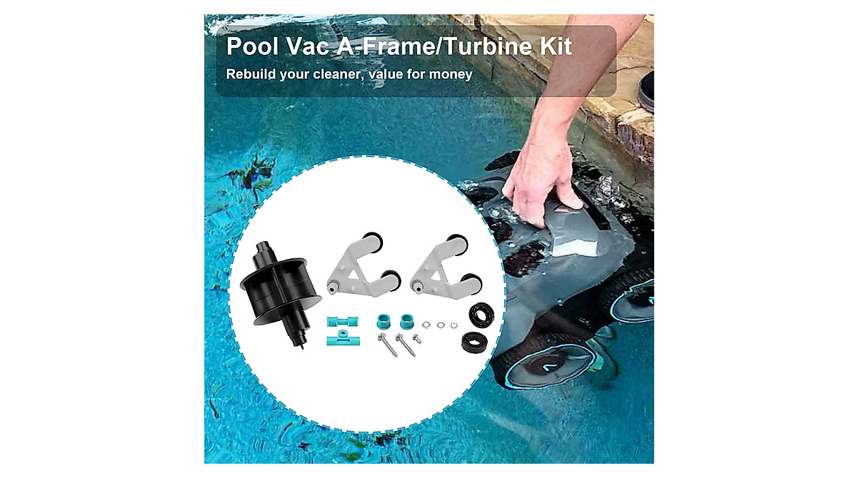 AXV621DAT Pool Vac A-Frame/Turbine Kit - Enhance Cleaning