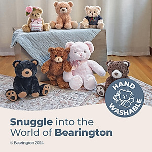 Bearington Little Sister Teddy Bear for Girls, 12 Inch Teddy Bear Stuffed Animal