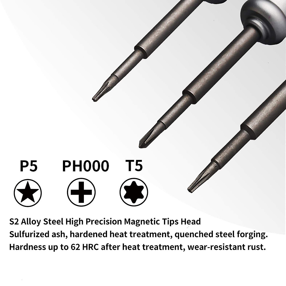 Kaisi 18 in 1 Professional MacBook Repair Tool Kit Precision MacBook Screwdriver Set, Pentalobe Screwdriver, Tri Wing, Torx and Phillips Screwdriver for MacBook Pro & MacBook Air with Retina Display