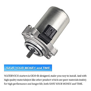 WATERWICH Shift Control Motor Compatible with TRX420 FourTrax Rancher 2007-2021 2012-2021 TRX500 FourTrax Foreman Replaces 31300-HP5-601