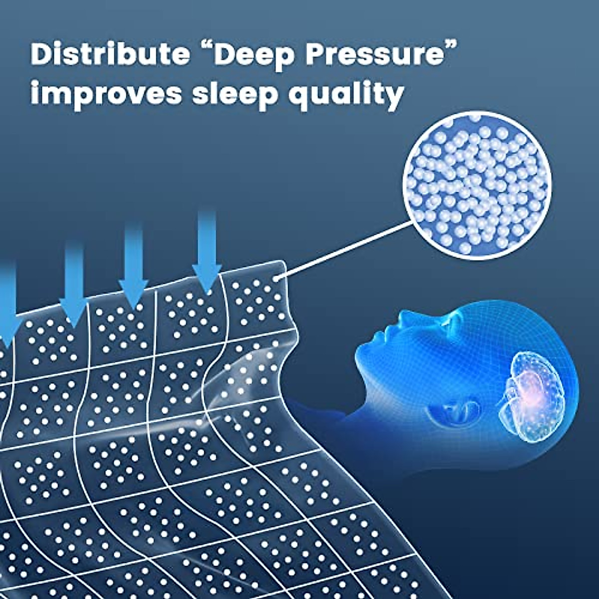 CUTEKING Weighted Blanket for Adults (15lbs, 48"x72", Full, Grey) Heavy Blanket for 140-150lbs, Weighted Blanket for Cooling & Heating with Premium Glass Beads, Soft Thick Blanket for Adult All-Season