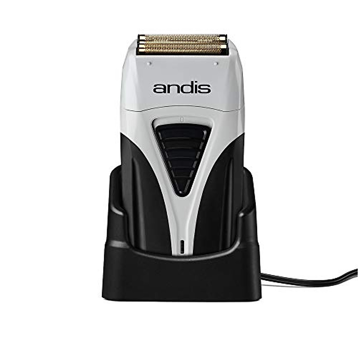 Andis Profoil Lithium Plus Titanium Foil Shaver 17200, Black/Gray, 1 Count