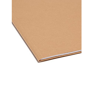 Smead File Folder, Reinforced 1/3-Cut Tab, Letter Size, Kraft, 100 Per Box (10734)