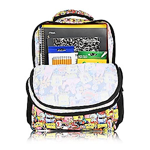 Nickelodeon SpongeBob SquarePants Backpack | Officially Licensed Spongebob Bookbag for Boys, Girls, Kids, Adults