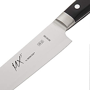 Mercer Culinary Mx3 Premium San Mai VG-10 Steel Core Blade Sujihiki Knife, 270mm10.6 Inch