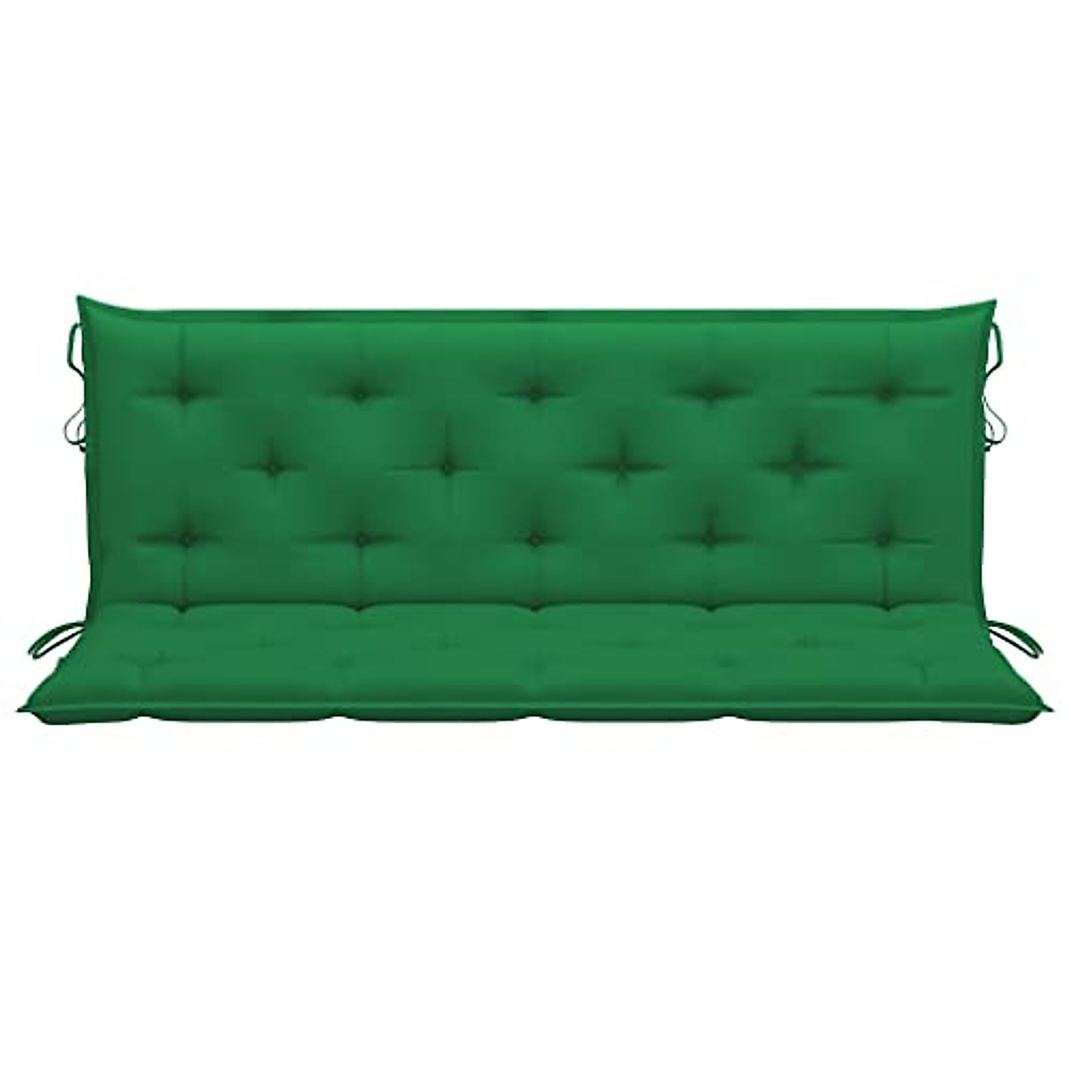 vidaXL Bench Cushion, Swing Replacement Seat Cushion, Water Repellent Outdoor Bench Cushion, Seat Pad for Patio Porch Garden, Green Oxford Fabric