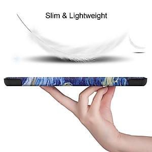 Gylint Case for Lenovo Tab M8 TB-8505F, Smart Case Trifold Stand Slim Lightweight Case Cover for Lenovo Tab M8 TB-8505F / TB-8505X Tablet Star Night