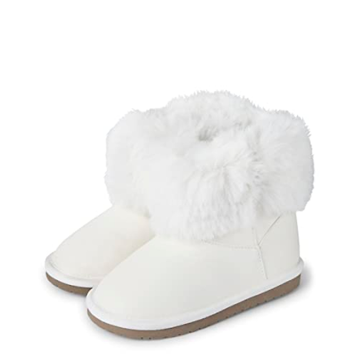 Gymboree,and Toddler Casual Boots,White, 1 Big Kid