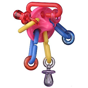 Super Bird Creations 4 by 1-1/2-Inch UFO Bird Foot Toy, Medium