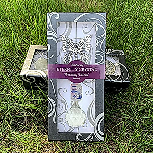 Rosleanny Crystal Garden Suncatcher Hanging Crystals Ornament for Window Rainbow Maker Prisms Home Decor Gift Boxed Sun Catcher Gift Idea for Mom Friends Grandma,Butterfly