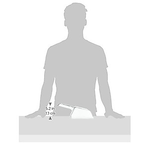 Rubbermaid Commercial Products Bouncer Ice Scoop, 32 Ounce, Clear, for Ingredient Bins or Freezer, Small Plastic