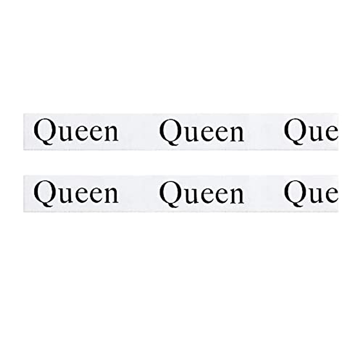 Maletnd 2 Pieces Bed Sheet Organizer Bands, Closet Organization Sheet Straps, Linen Labels Bedding Bands, Elastic Bed Sheet Storage Sheet Keepers (Queen)