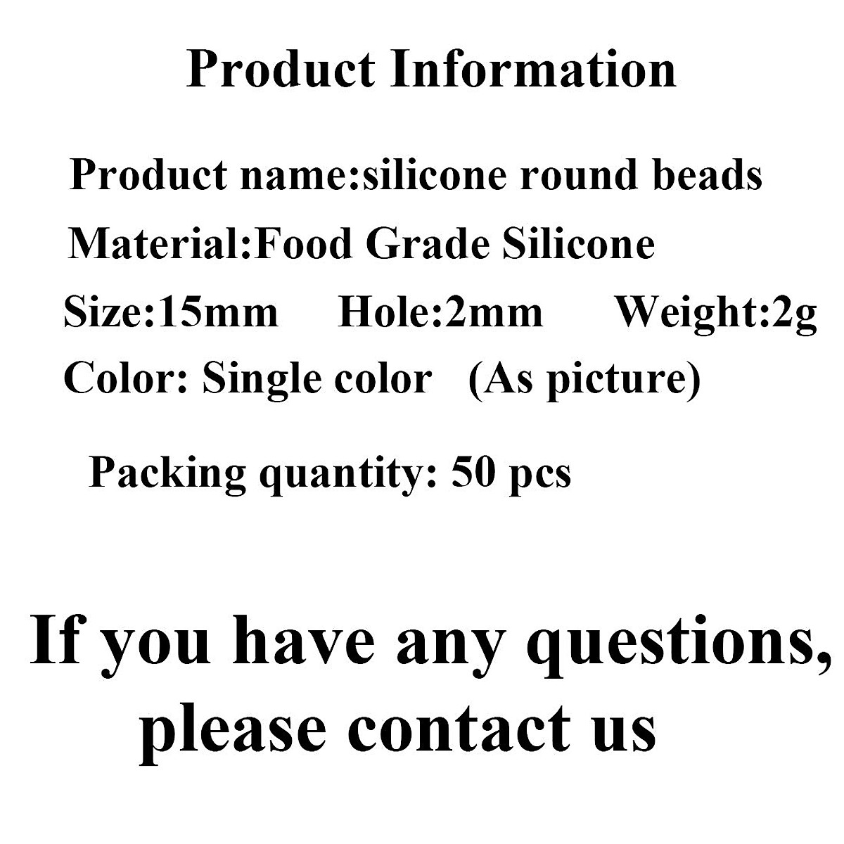 50pcs Orange Peel Color Silicone Round Beads Sensory 15mm Silicone Pearl Bead Bulk Mom Necklace DIY Jewelry Making DecorationQ