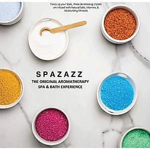 Spazazz SPZ-601 RX Therapy Crystals Container Bath Minerals, 19-Ounce, Muscular Therapy Hot N' Icy