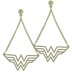 DC Comics Wonder Woman Dangle Earrings