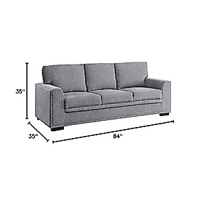 Lexicon Winona Living Room Sofa, Gray