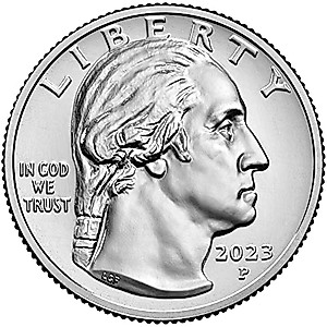 2023 P,D American Women, Washington Bessie Coleman Quarter Uncirculated