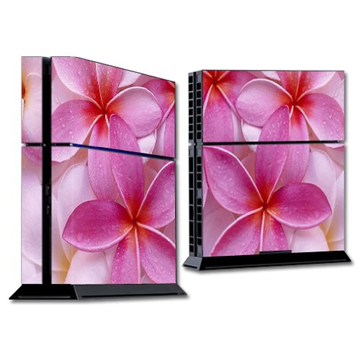 MightySkins Skin Compatible with Sony PS4 Console - Flowers | Protective, Durable, and Unique Vinyl Decal wrap Cover | Easy to Apply, Remove, and Change Styles | Made in The USA