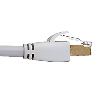 Amazon Basics RJ45 Cat7 Network Ethernet Patch Cable - 25 Feet, Light Gray