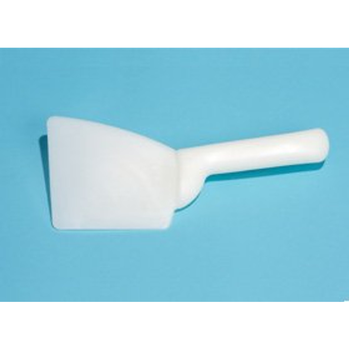 4" x 4 1/4" Plastic Dough Scraper w/ 5" Handle