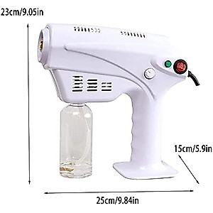 EMENG Portable Steam Sprayer Electric Sprayer Fogger Cold Fogging Machine Office Car Handheld Electric Fogger Sprayer