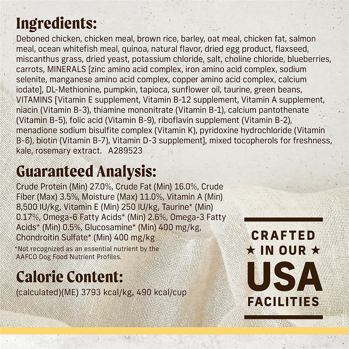 Merrick Immune Health Recipe, Healthy Grains Chicken Dry Dog Food with Freeze-Dried Clusters with Superfoods - 4 lb. Bag