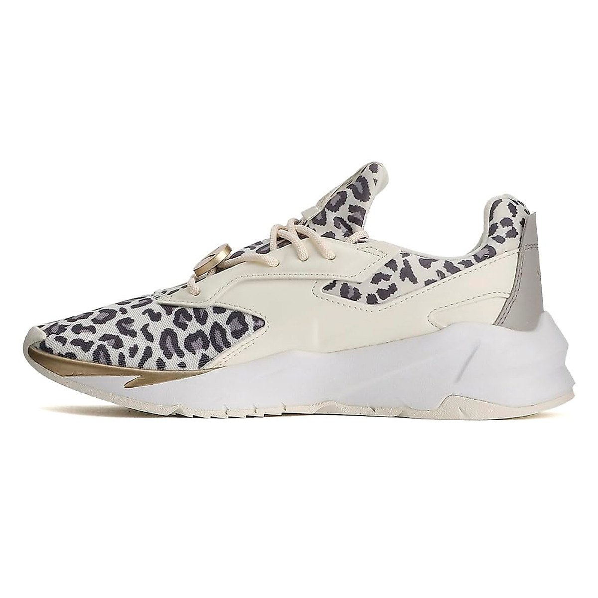 PUMA Fier Nitro Leopard Marshmallow/Castlerock/Puma Team Gold 9 B (M)