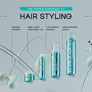 ENJOY Dry Wax (2.1 OZ) – Non-Greasy, Pliable Hair Wax