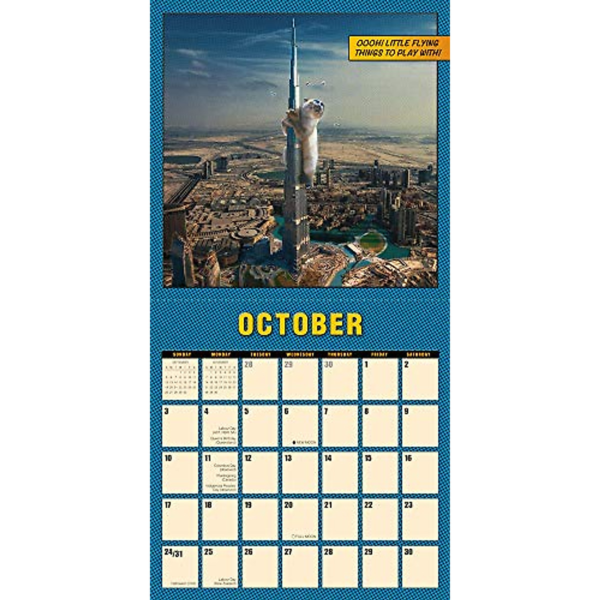 2021 Catzilla 16-Month Wall Calendar