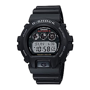 Casio G-Shock GW6900-1 Men's Tough Solar Black Resin Sport Watch