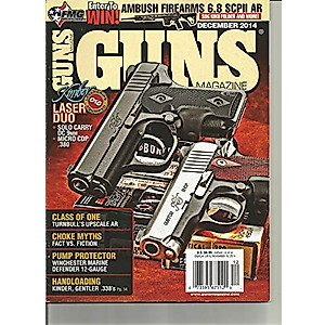 GUNS MAGAZINE, DECEMBER, 2014