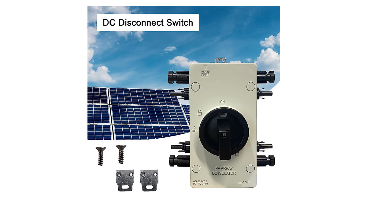 MicrOutdoor Solar Disconnect Switch - IP66 Safety & Reliability