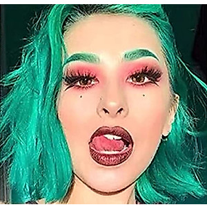 Go Ho 4 Colors Green Eyeshadow Pencil Set,Metallic Eyeliner Pencil Kit Matte&Shimmer Eyeshadow Stick Long Lasting Professional Eye Makeup Colorful Eye Liner for Women