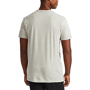 POLO RALPH LAUREN Men's Classic Fit Cotton V-Neck Tee, Andover Heather/Polo Black, Madison Heather/Polo Black, Polo Black/Red, Large