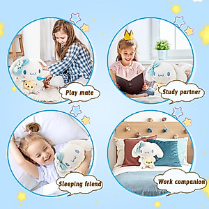 KIEAL 13 in Plush Toys, Anime Plush Kawaii Stuffed Animals Doll, Soft and Adorable Cartoon Pillow for Girls Kids Fans Birthday Present