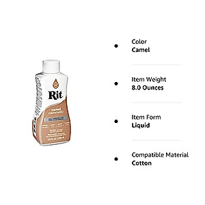 Liquid Dye, 8 Ounce (Camel)