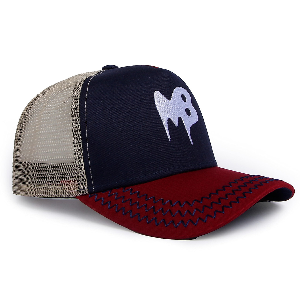 Unisex Mesh Baseball Caps - Breathable Trucker Hat with Adjustable Snapback