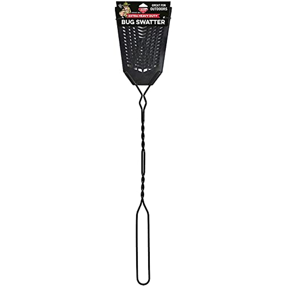 Enoz Sergeant Swat Bug Swatter - 3 Pack - Heavy Ultra Duty Manufactured Flyswatter - Environmentally Conscious, Effective, and Inexpensive Method to Control Flying Insects