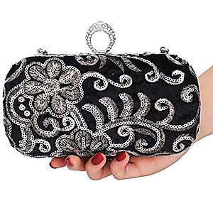 NMBBN Fashion Lady Retro Classic Clutch Shoulder Tote Handbag with Zipper Closure for Women