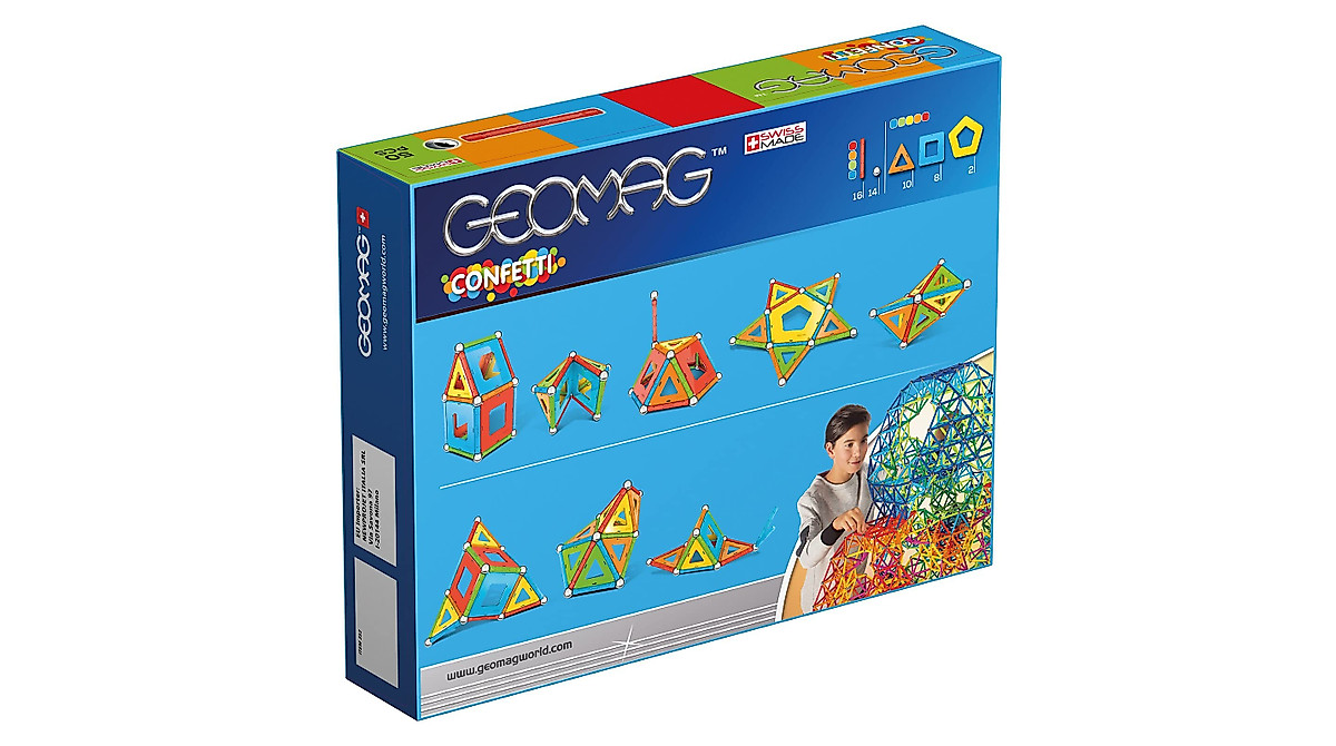Geomag Magnetic Sticks & Balls Building Set - 50 Pieces