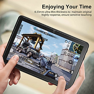 SPARIN 9H Hardness Tempered Glass Screen Protector Compatible with All-new Fire HD 8 2022&2020 Released (12th&10th Generation), 8.0 Inch