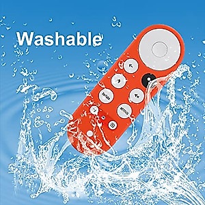 3 Pack Glow Remote Cover for Chromecast with Google TV HD 2022 / 4K 2020 Remote - Silicone Sleeve for Chromecast with Google TV Voice Remote Control Cover Case Glow in The Dark - Blue Green Dark Blue